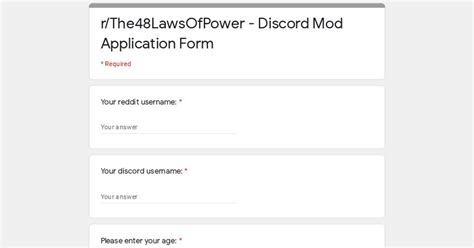 Image result for Mod Application Form