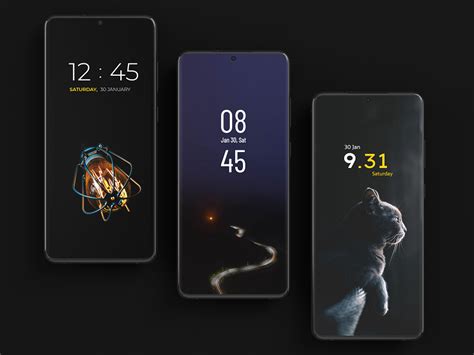 Image result for Large. Time Display On the Android