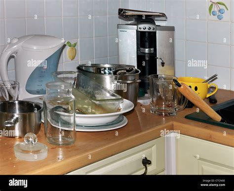 Image result for Messy Kitchen Counter