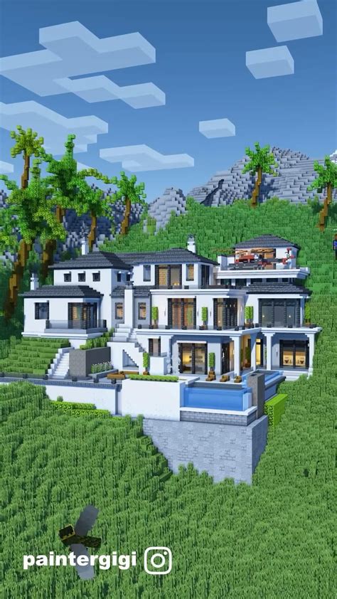 Image result for Minecraft Modern House Tutorial