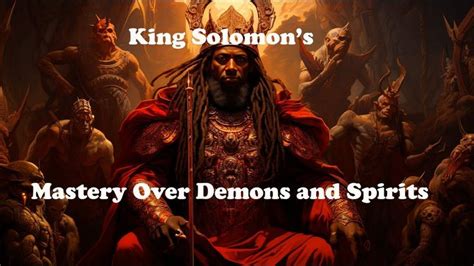 Image result for How Did Solomon Control Demons