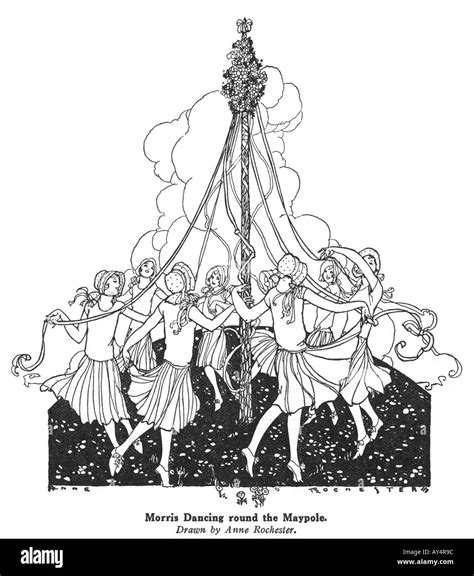 Image result for Pagan Maypole Dancing