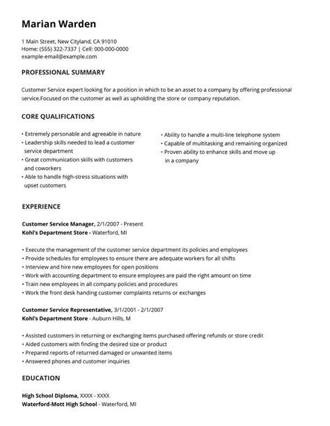 Image result for Job Resume Format Examples