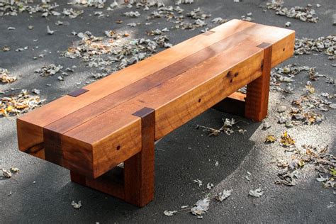 Image result for Rustic Wood Bench