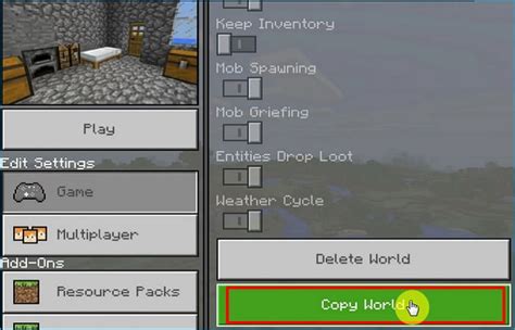 Image result for How to Add Backup World in Minecraft