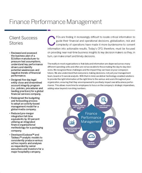 Image result for Operational Performance Finance Examples