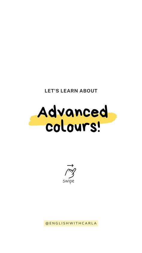 Image result for Colours Advanced English