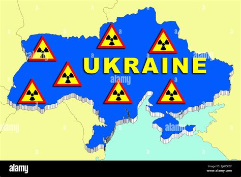 Chernobyl radiation map hi-res stock photography and images - Alamy