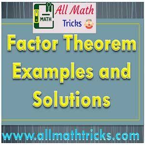 Image result for Factor Theorem