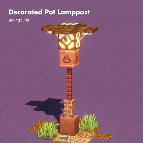 Image result for Torch Lamp Post Minecraft