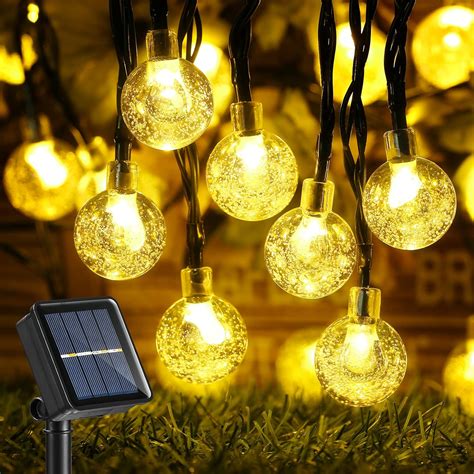 Image result for Outdoor Solar String Lights Amazon