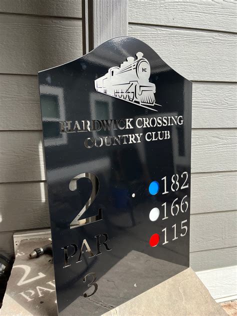 Image result for Golf Course Signage