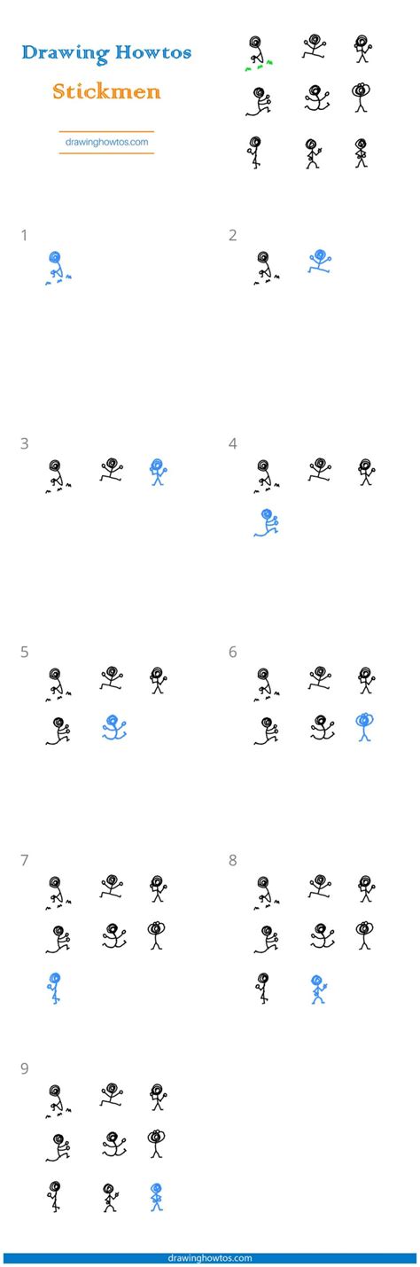 Image result for Stickman Drawing Tutorial