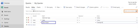 Image result for Azure DevOps Query. Advanced