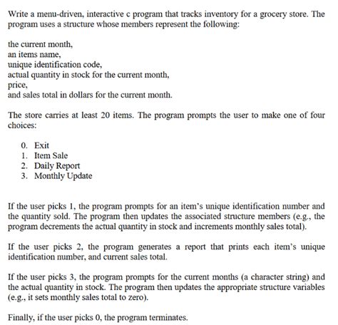 Image result for Menu Program in C Example