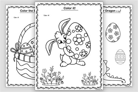 Image result for Easter Spring Coloring Pages