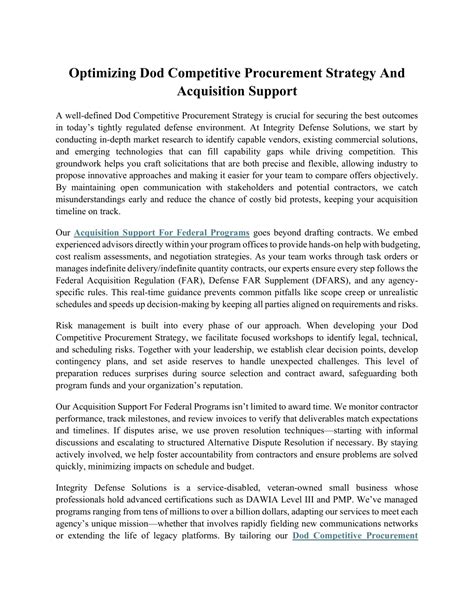 Image result for DoD Procurement Process