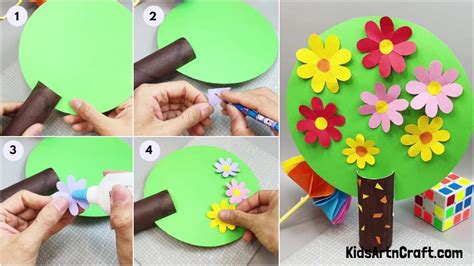 Image result for Flower Tree Craft