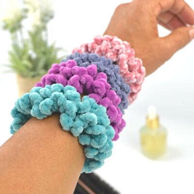 Image result for Crochet Pattern for Scrunchie
