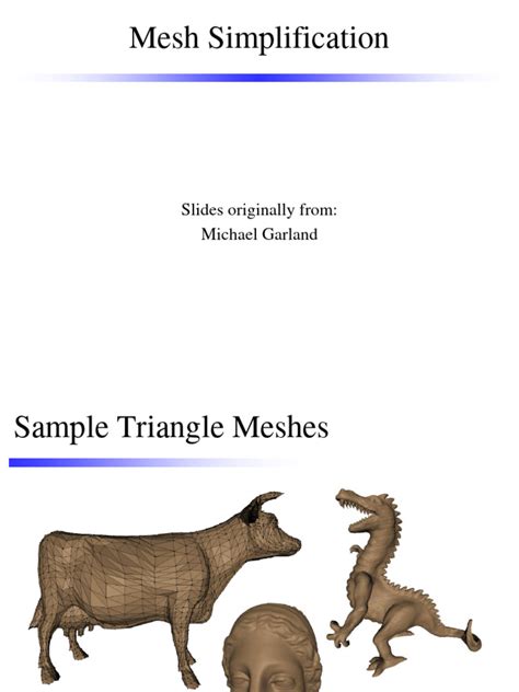 Image result for Geometry Simplification