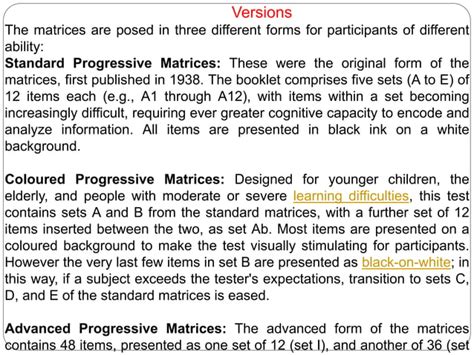 Image result for Ravens Progressive Matrices Practice Test Question Types