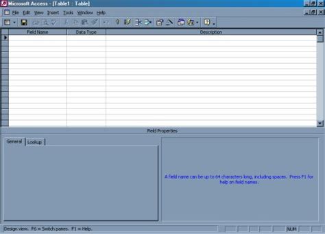 Image result for Database Design MS Access Table