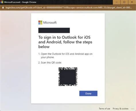 Image result for Outlook QR Code to Sign In
