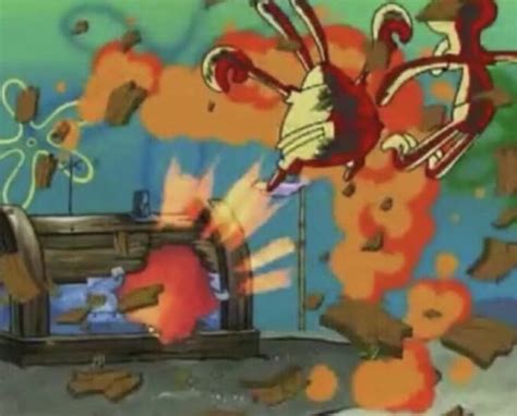 Image result for Explosion Meme Spongebob