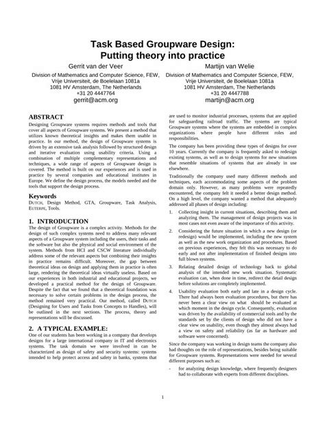 Image result for Groupware Task Analysis