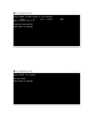 Image result for CBSE Computer Science Project Class 12 and MySQL