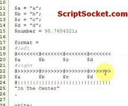 Image result for Perl Scripting Code