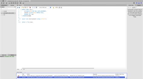 Image result for No Database Selected MySQL