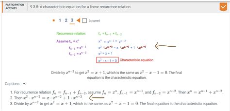Image result for Linear Homogeneous Recurrence Relation