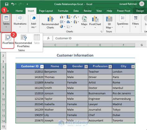 Image result for Excel Data Model Create Relationship
