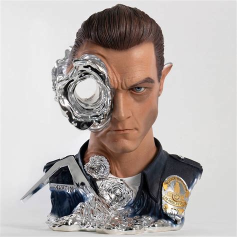 Misc. - Terminator 2 T-1000 Pre-painted Mountable Sculpture #PA005TE2 ...