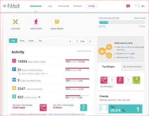Image result for Fitbit One Software