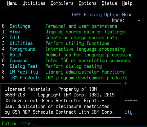 Image result for Mainframe Computer Screen