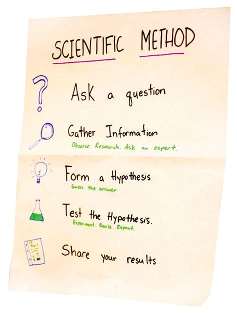 Image result for Scientific Method Chart