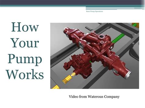 Image result for How Does a Basic Pump Work