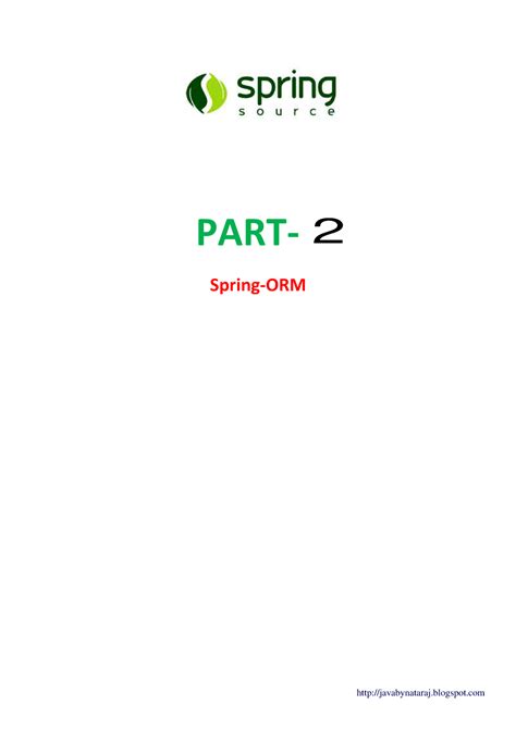 Image result for Introduction to Spring ORM