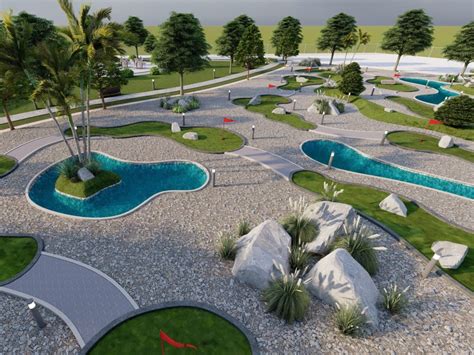 Image result for Mini Golf Course Design