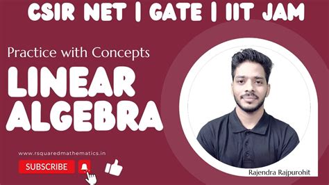 Image result for CSIR Net Linear Algebra Questions