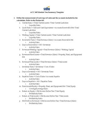 Image result for ACC 345 Module 2 Assignment