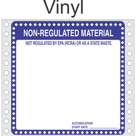 Image result for Non-Regulated Waste Label