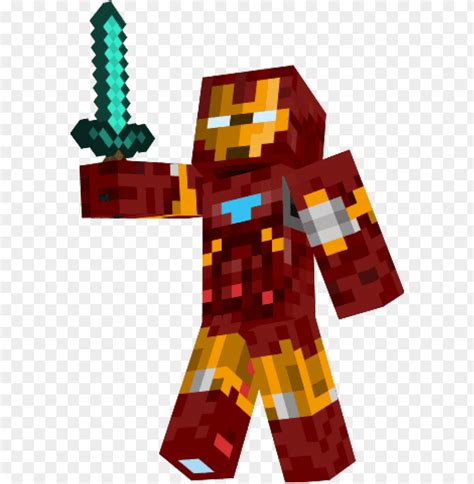 Image result for Iron Man Minecraft Java Skin