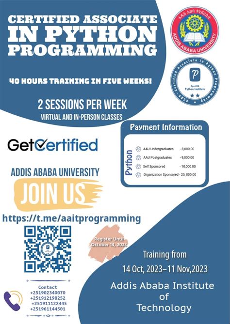 Image result for Python Course in Amharec University