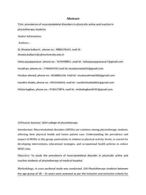 Image result for Conference Presentation Abstract Example