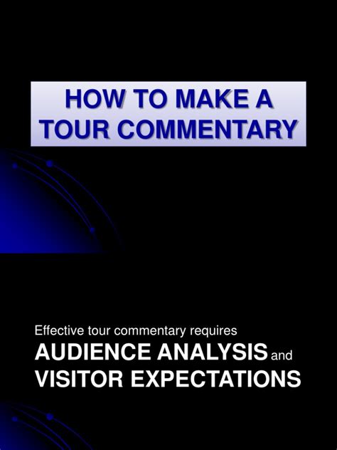 Image result for Commentry Tour Guide Picture