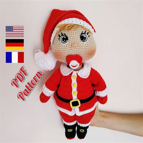 Image result for Santa Doll Patterns