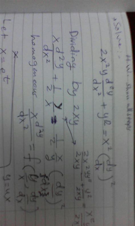 Image result for Nonlinear Ode Examples